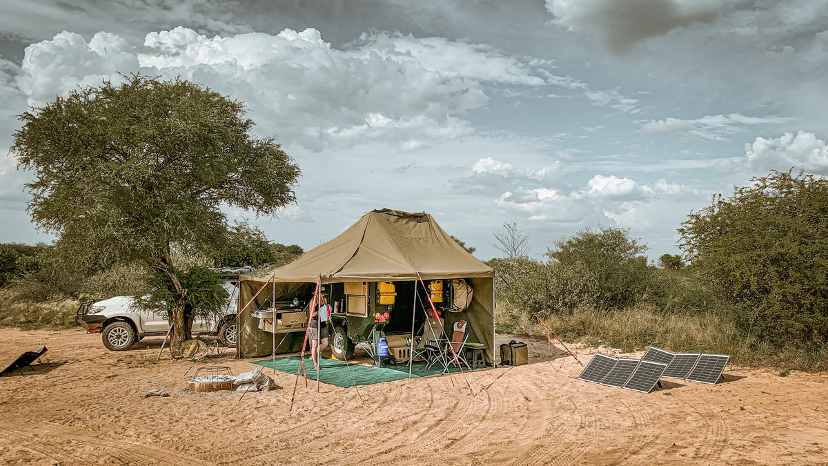 Namib240W Portable Solar Panel | Shingled Cell | Teflon ETFE ...